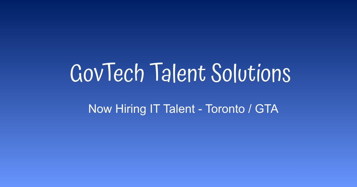 Systems Administrator/Operations Support Specialist | GovTech Talent ...